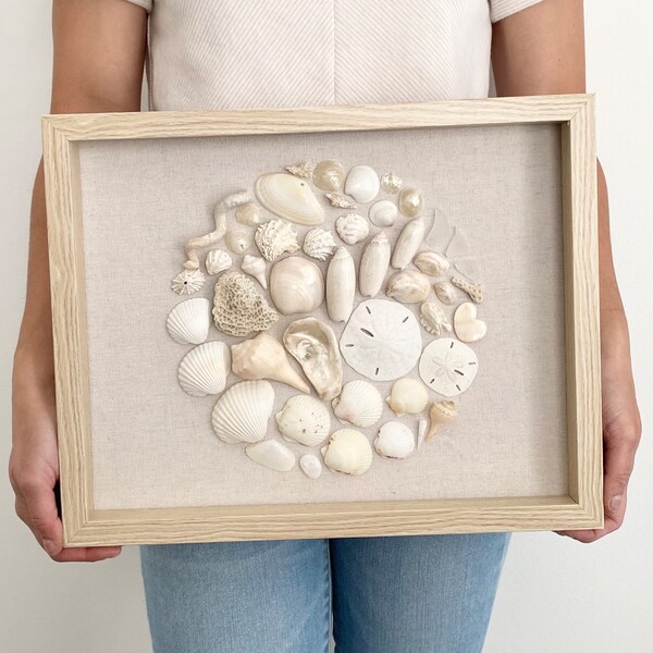 Framed Shell Art - Etsy