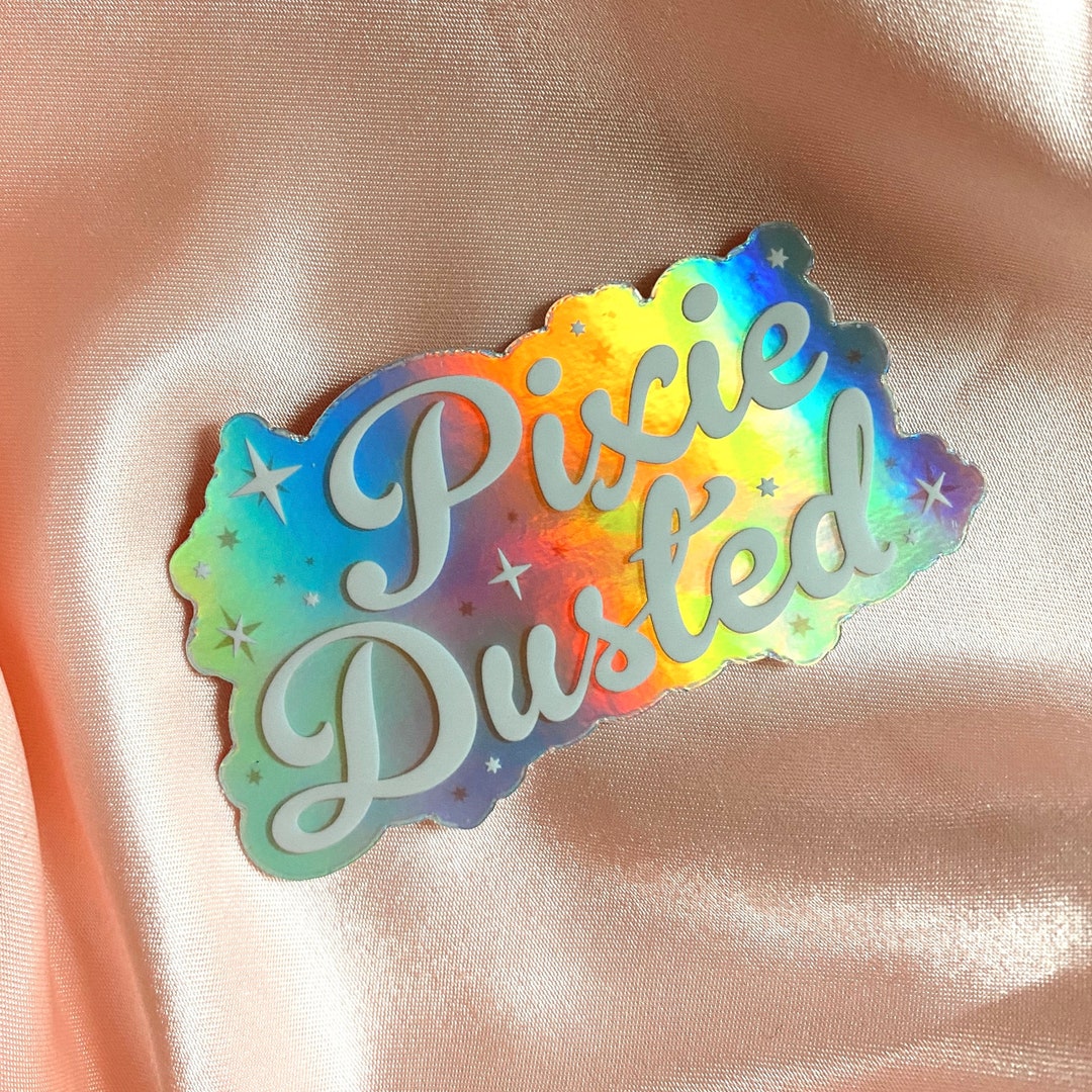 PIXIE DUSTED STICKER - Etsy