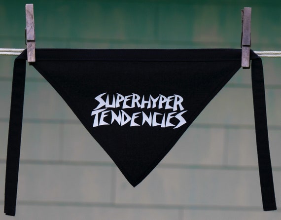 Suicidal Tendencies Style Black Lightweight Dog Bandana | Etsy