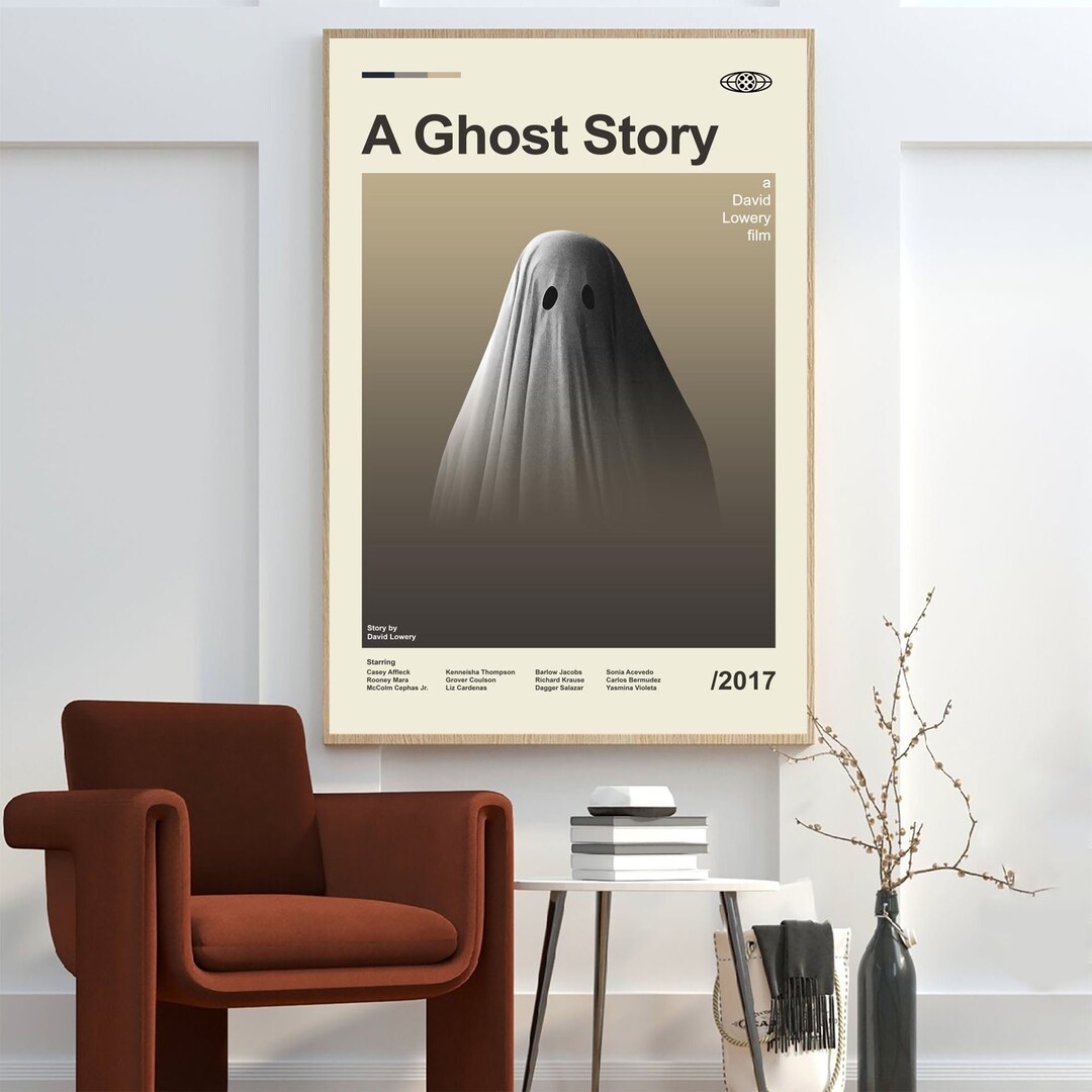 A Ghost Story Poster, Movie Poster Digital Print, Wall Art Living Room ...
