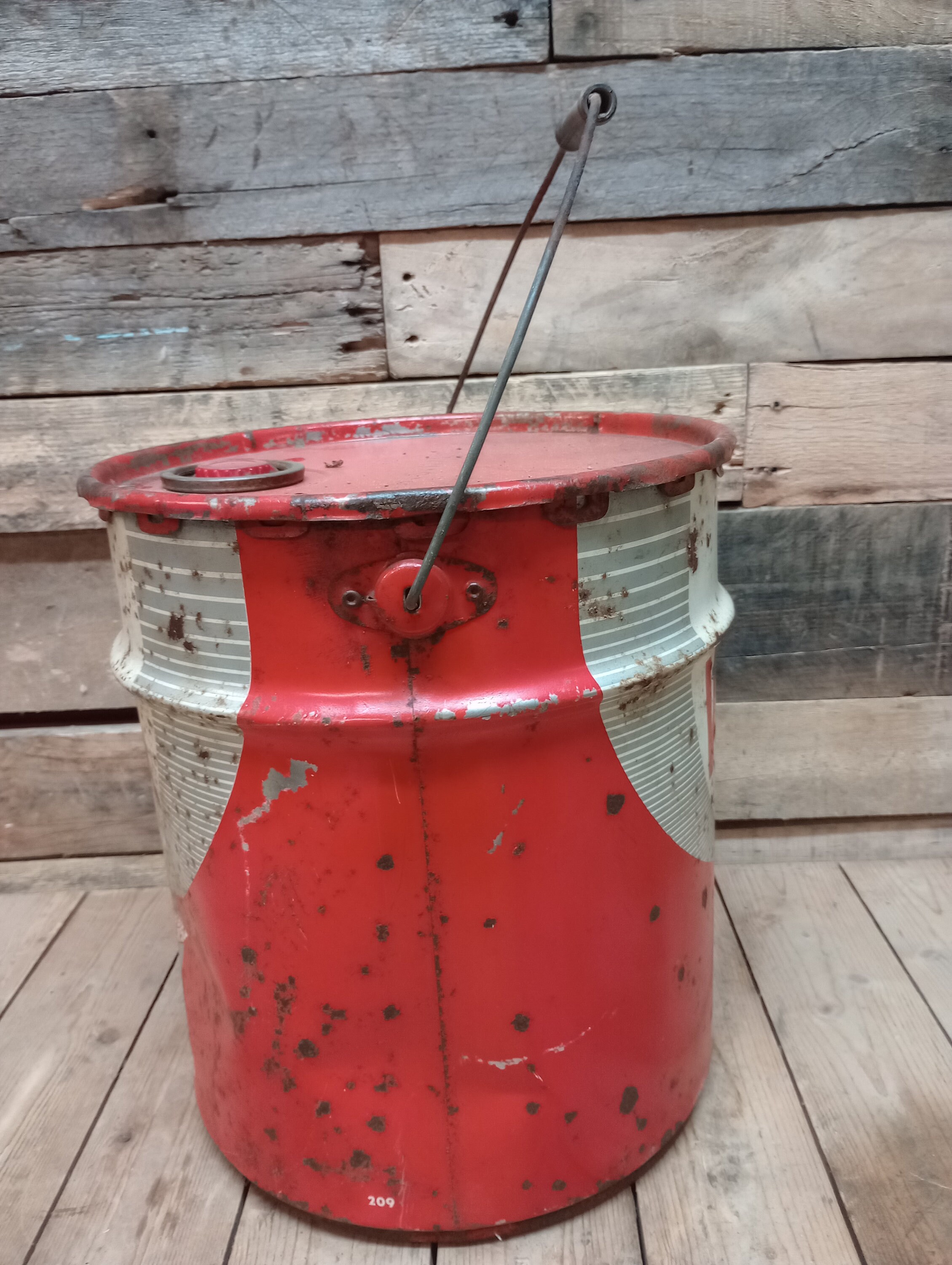Veedol 5 Gallon Oils & Grease Motor Oil Can Bucket With Handle - Etsy