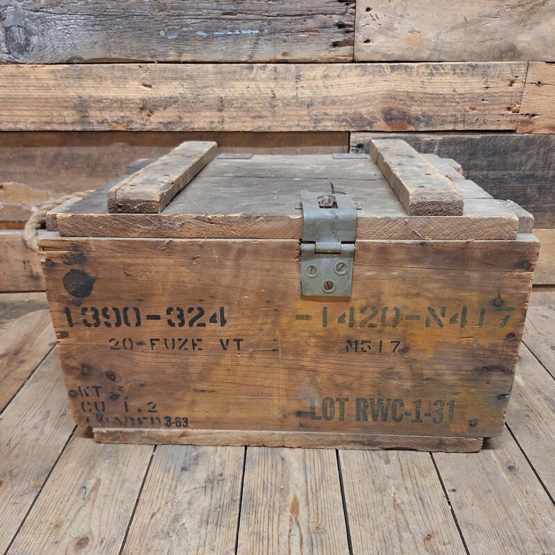 Wood Ammo Box - Etsy