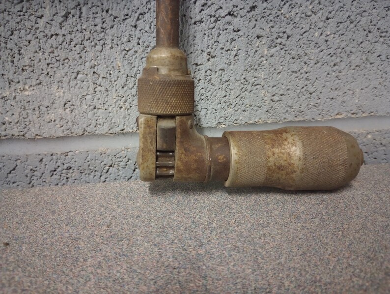 Vintage 1940's Hand Crank Drill Woodworkers Carpenters Tool - Etsy