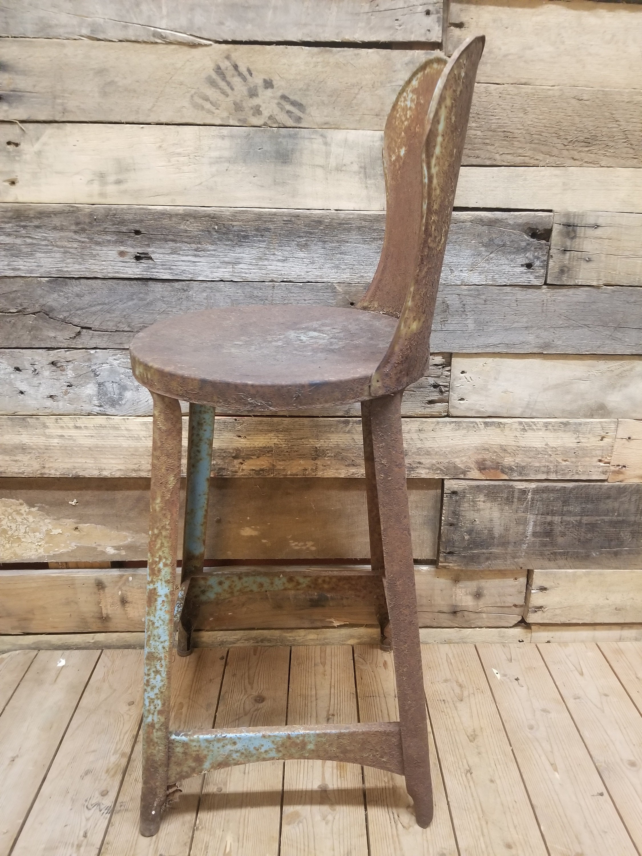 Vintage 1950's Metal Childs Stool Vintage Childs Chair - Etsy