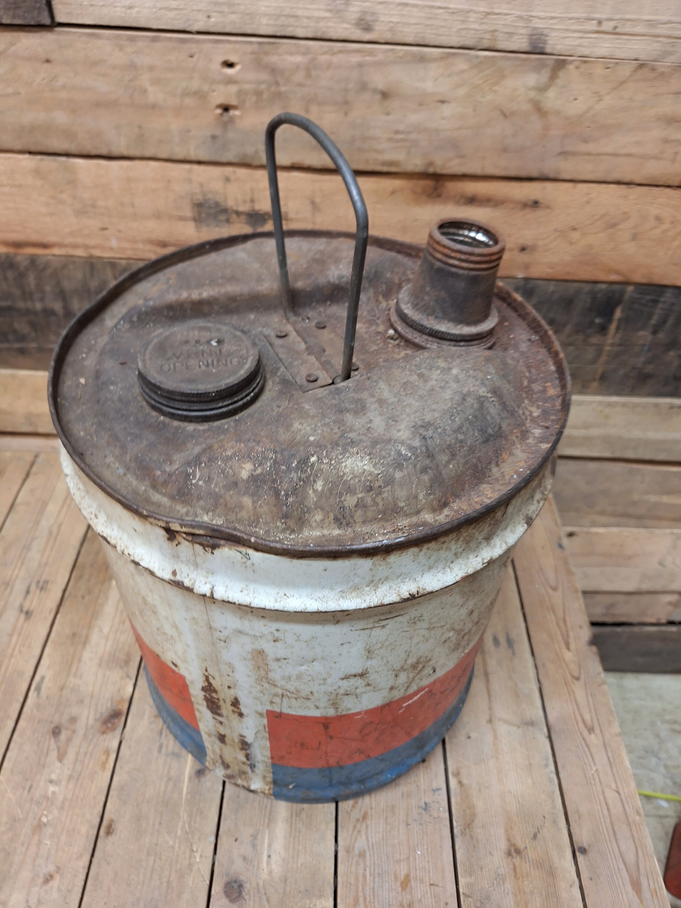 Vintage Advertising Gas Oil Amoco M-V Five Gallon Motor Oil Can - Etsy