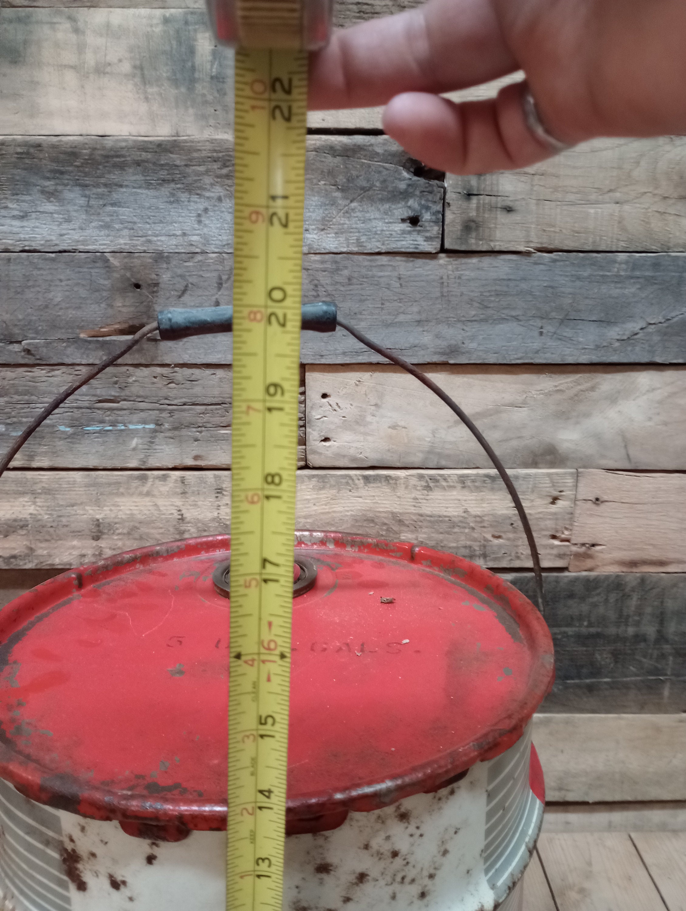 Veedol 5 Gallon Oils & Grease Motor Oil Can Bucket With Handle - Etsy