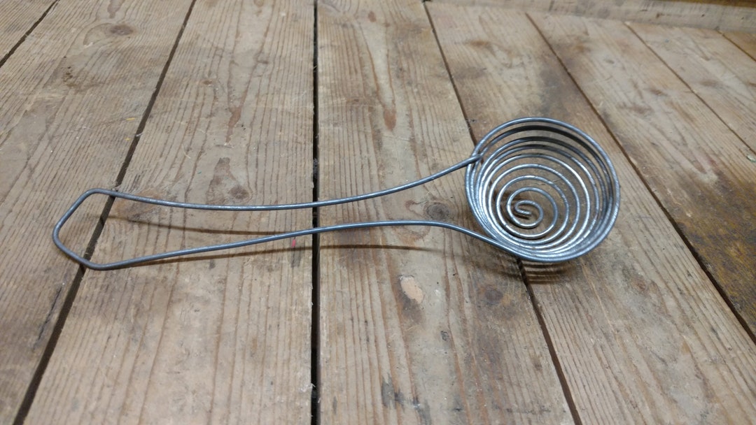 Vintage Metal Used Egg Separator. Farmhouse Kitchen Decor Metal Spiral ...
