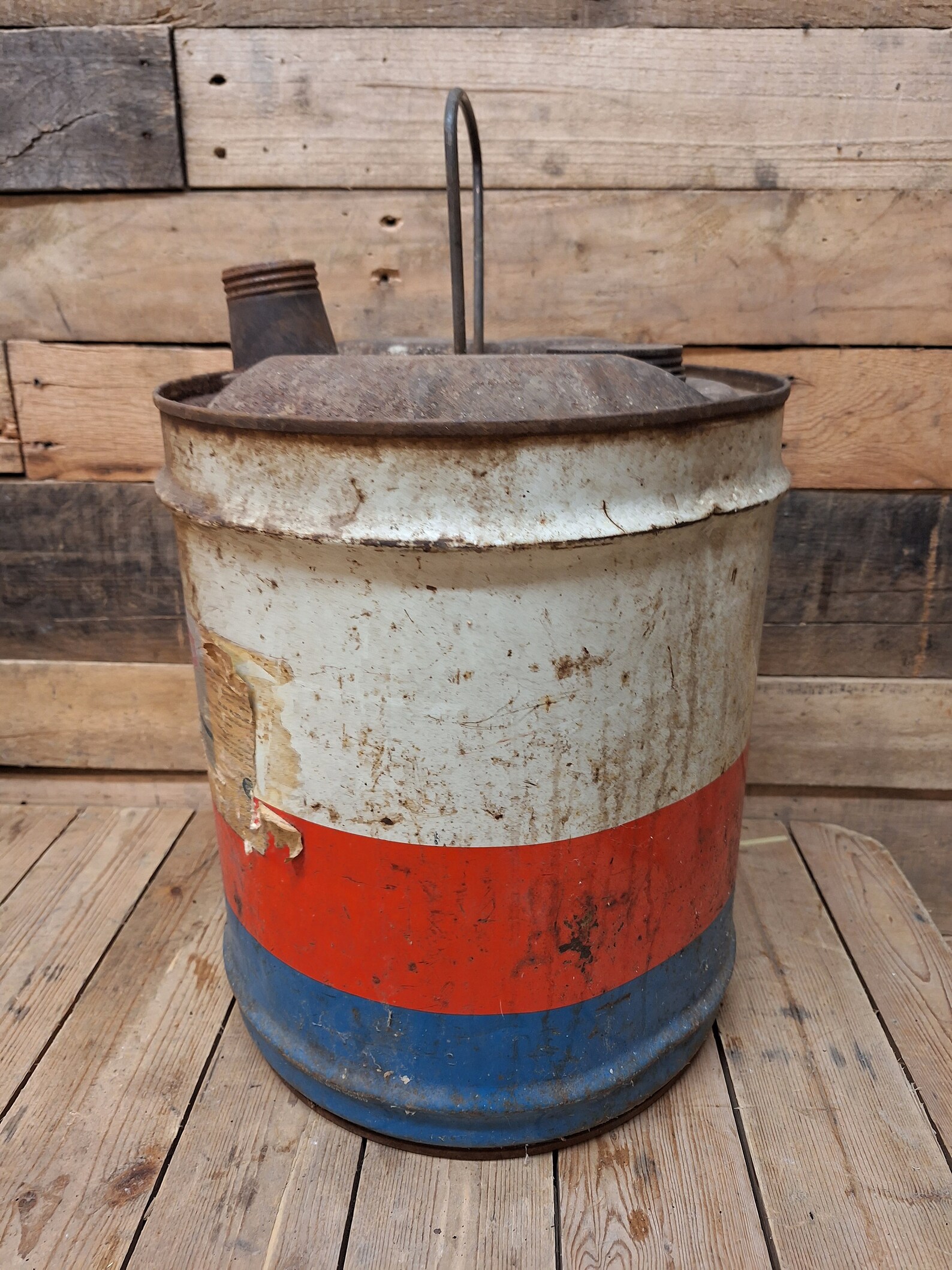 Vintage Advertising Gas Oil Amoco M-V Five Gallon Motor Oil Can - Etsy