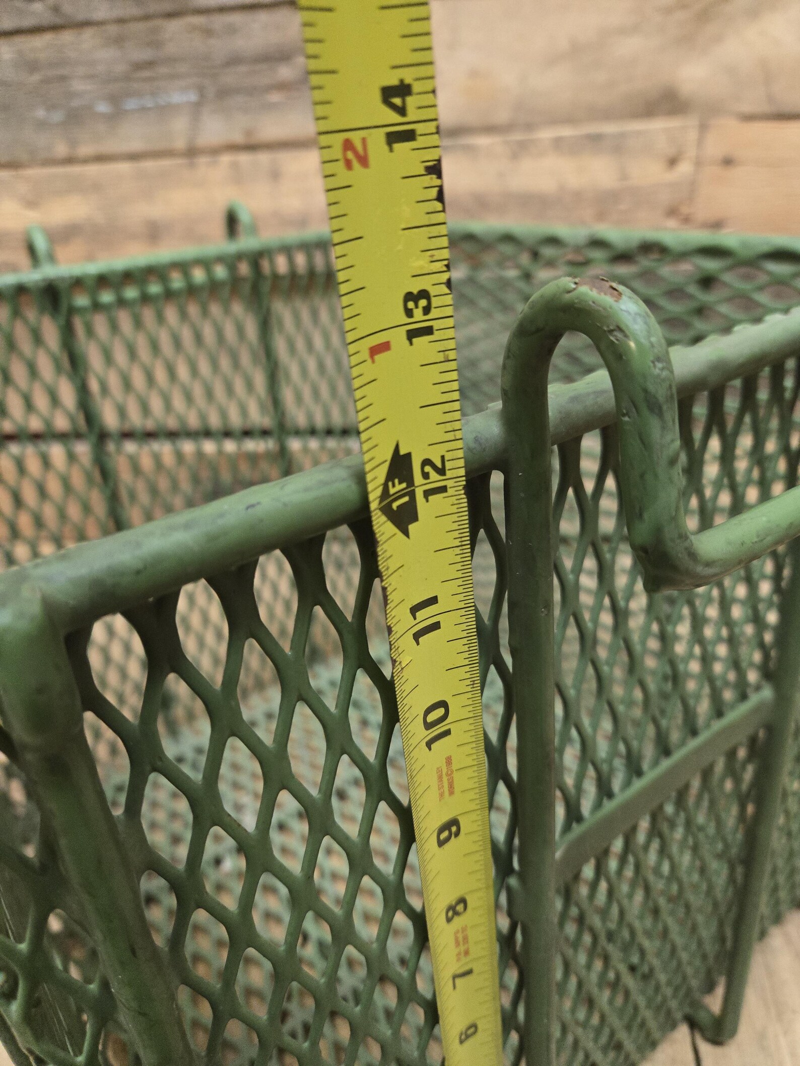 Large Rubber Coated Metal Mesh Basket With Handles 13"x13"x13" - Etsy