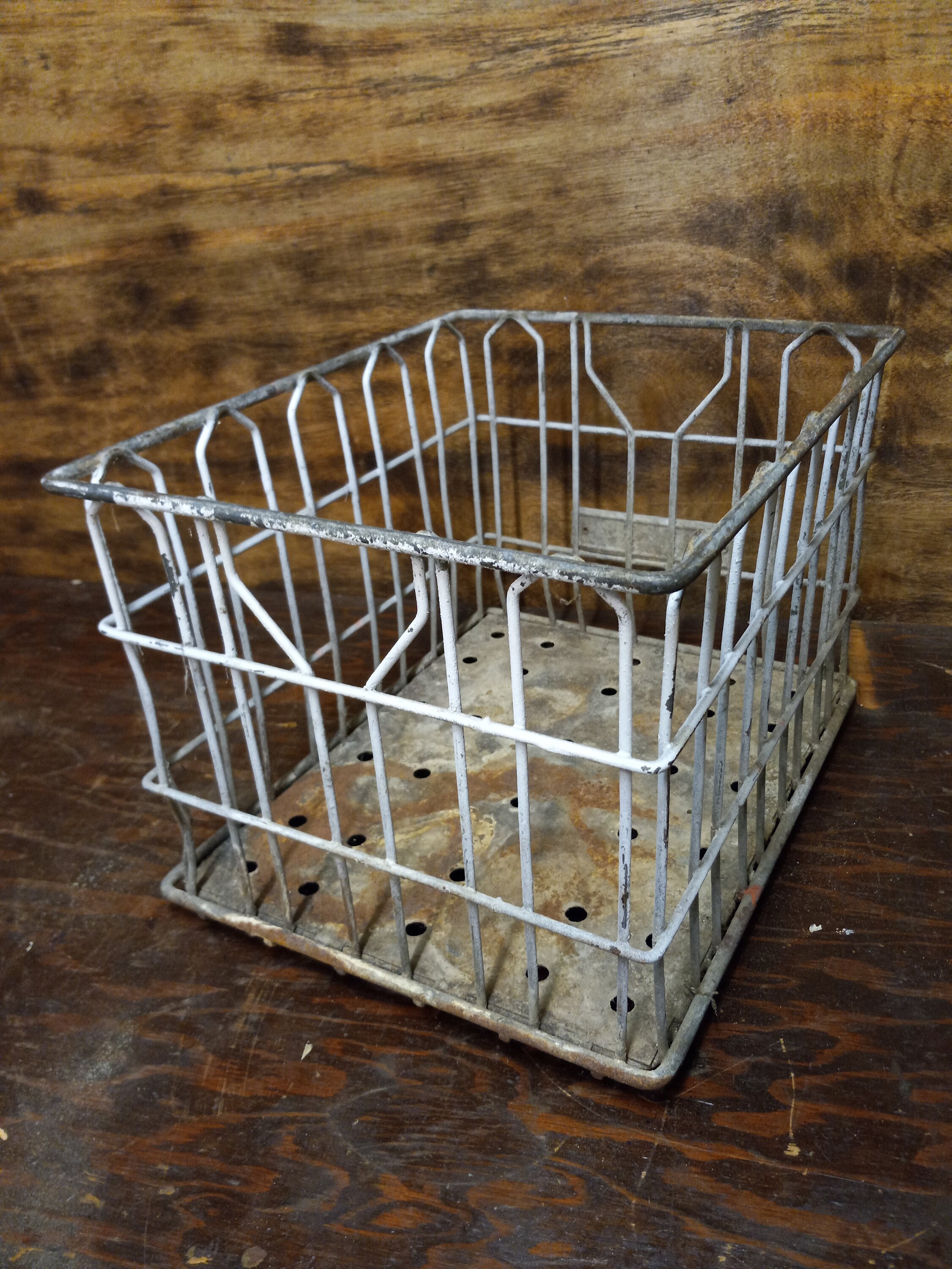 Vintage Bodker Dairy Co Steel Metal Dairy Milk Crate - Etsy