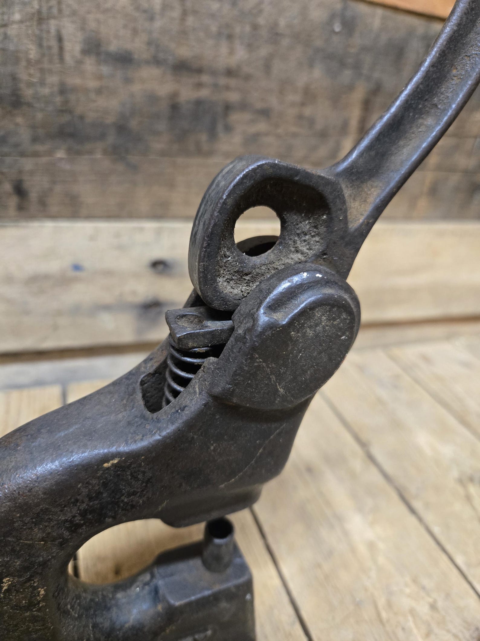 Vintage Cast Iron GEM No 1 Punch - Cast Iron GEM Punch - Cast Iron Tool ...