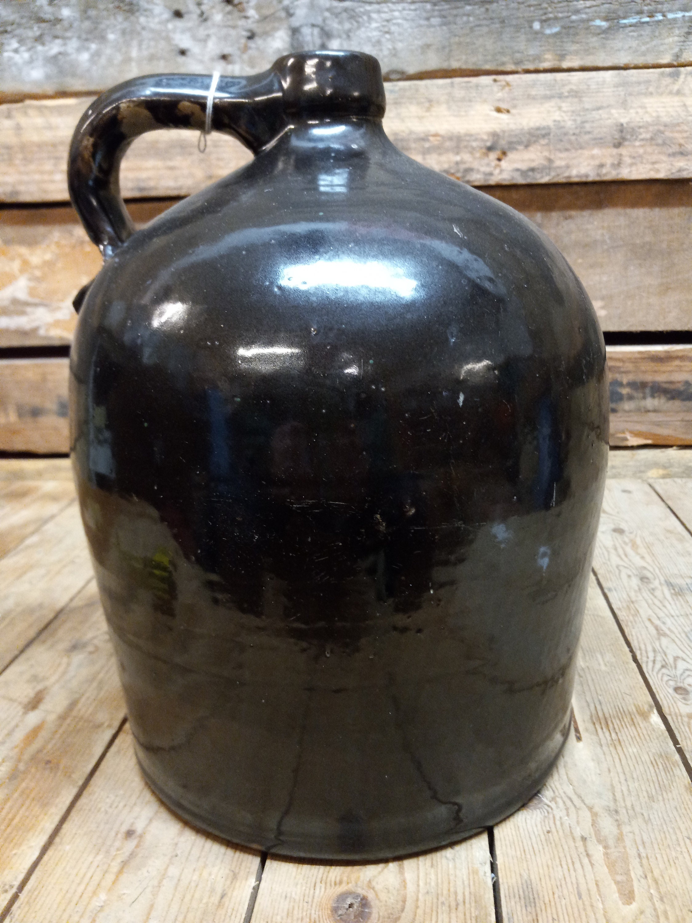 Antique 1800's Brown Stoneware Jug Whiskey Crock Moonshine - Etsy