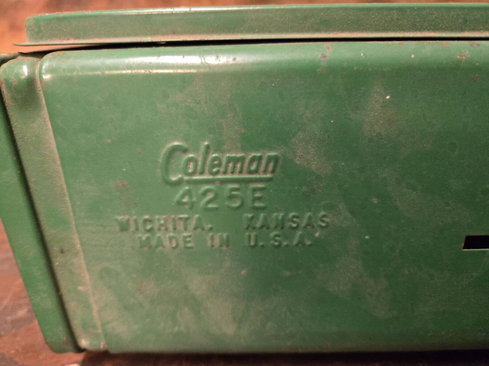 Vintage Coleman Model 425E Two 2 Burner Green Gas Camp Stove 425 E - Etsy