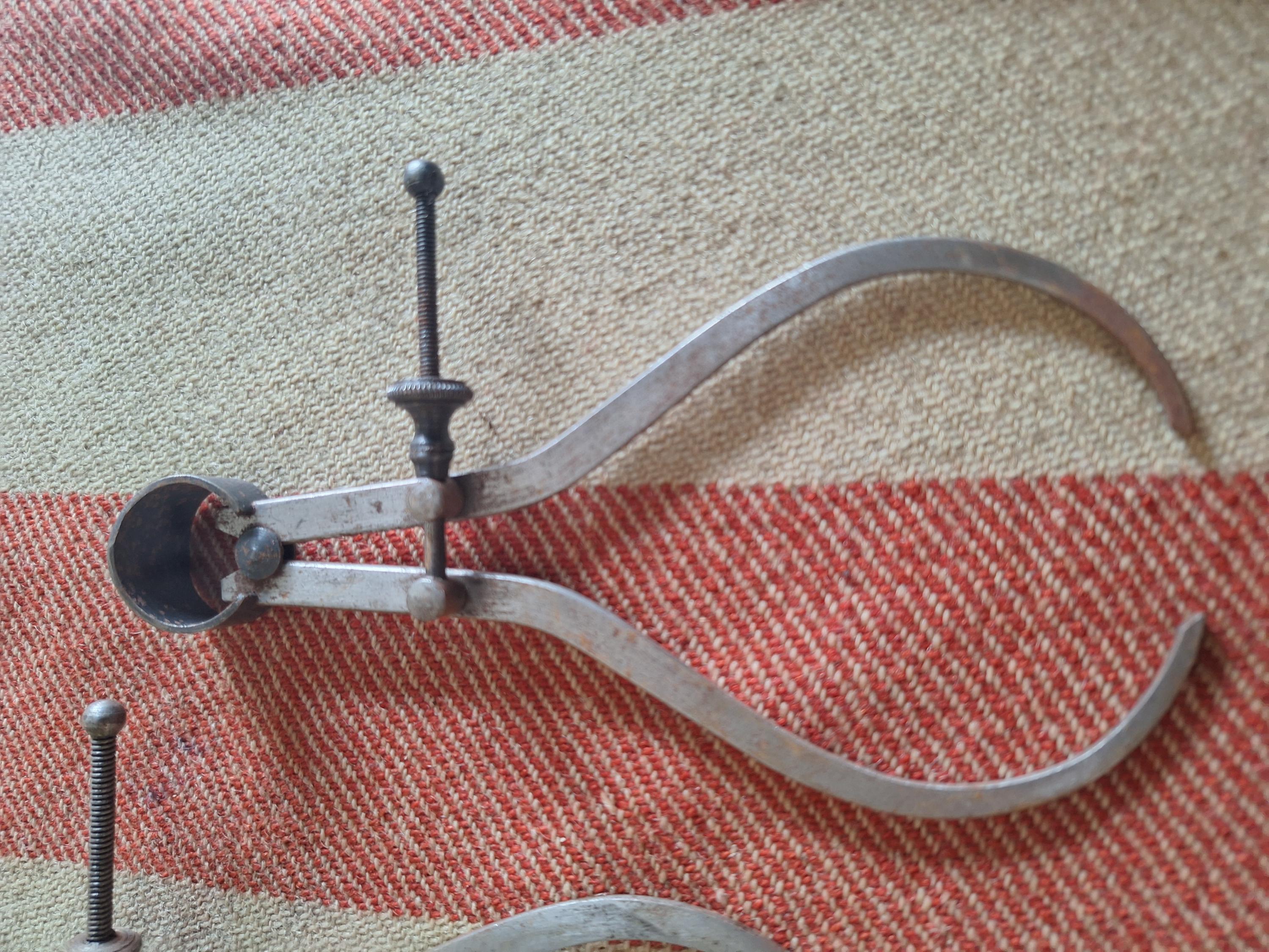 2 Vintage Metal Outside Compass Machinist Calipers - Etsy