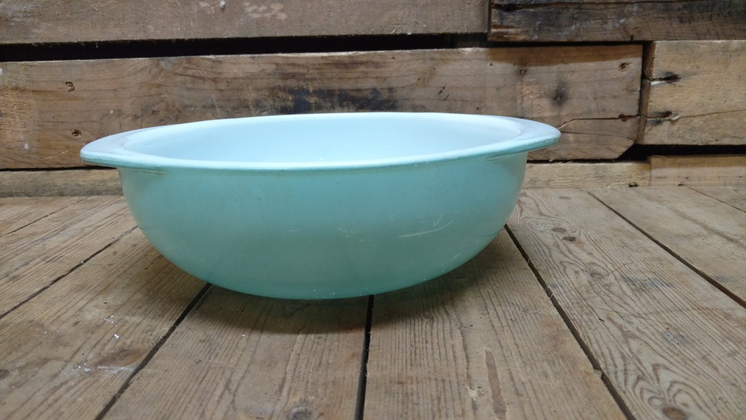 Vintage Turquoise Pyrex Casserole Dish - 2QT, #024 - Etsy