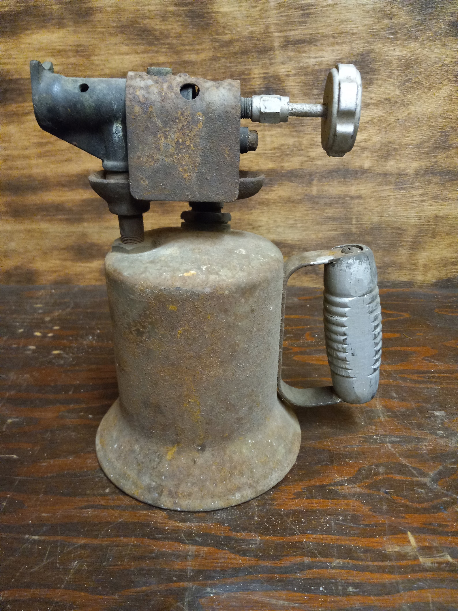 Vintage Metal Antique Blow Torch With Handle - Etsy