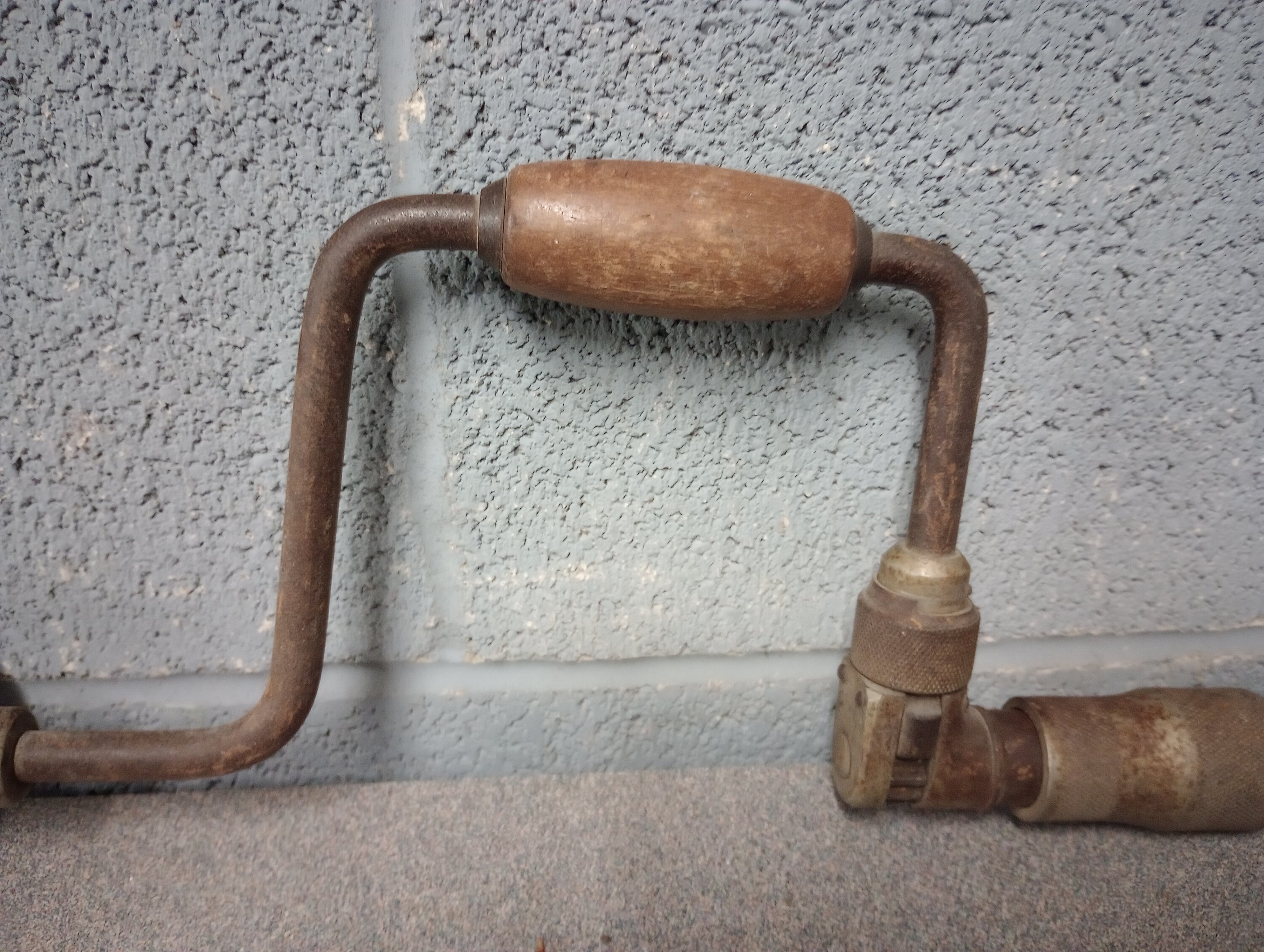 Vintage 1940's Hand Crank Drill Woodworkers Carpenters Tool - Etsy