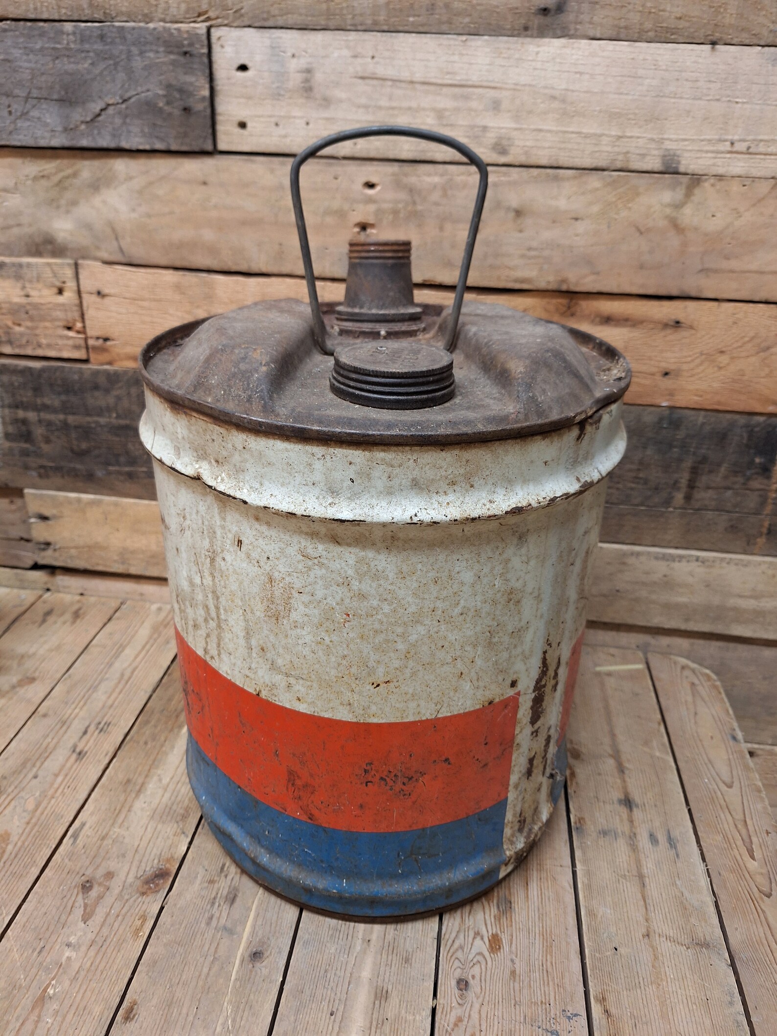Vintage Advertising Gas Oil Amoco M-V Five Gallon Motor Oil Can - Etsy
