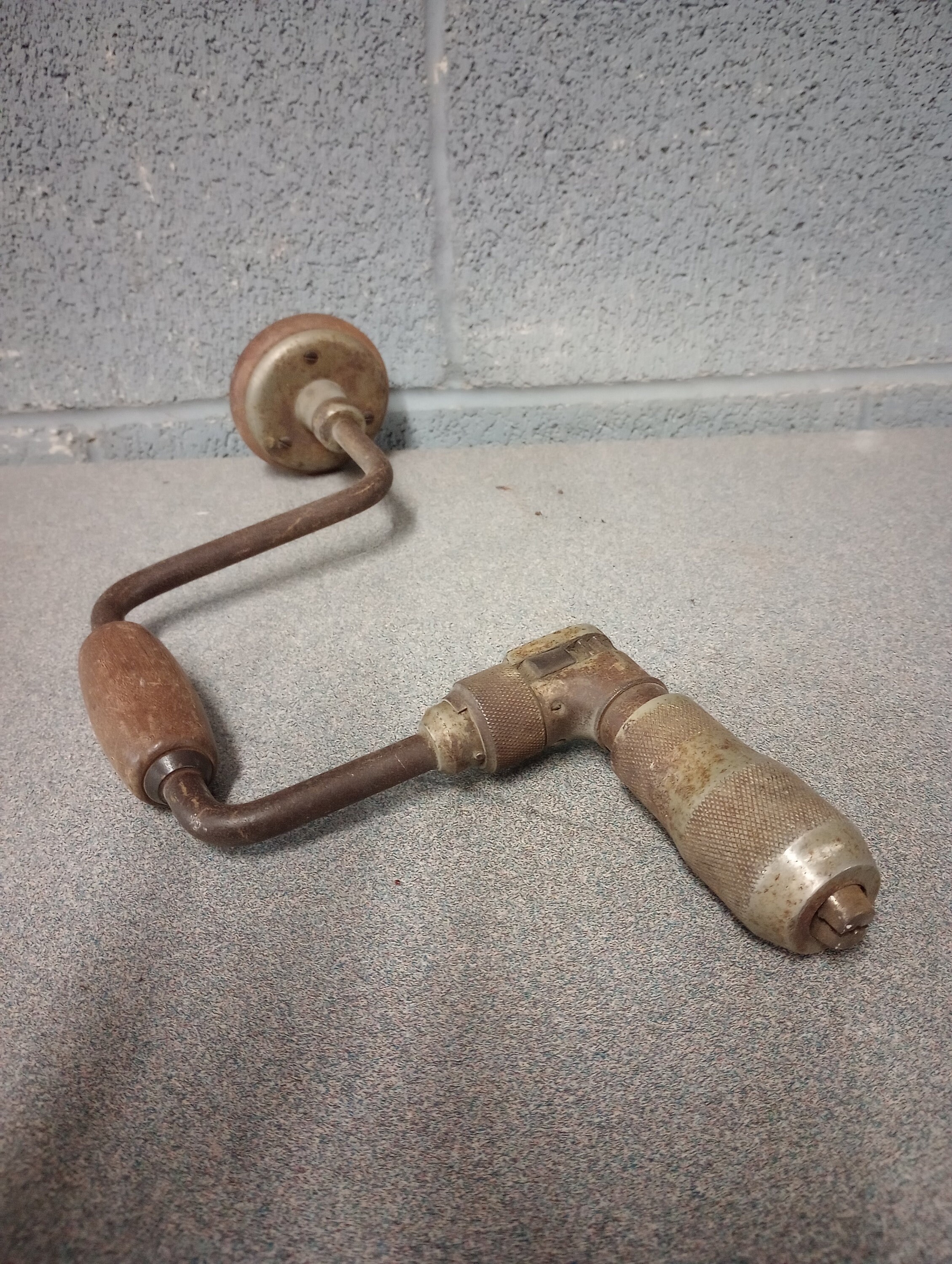 Vintage 1940's Hand Crank Drill Woodworkers Carpenters Tool - Etsy