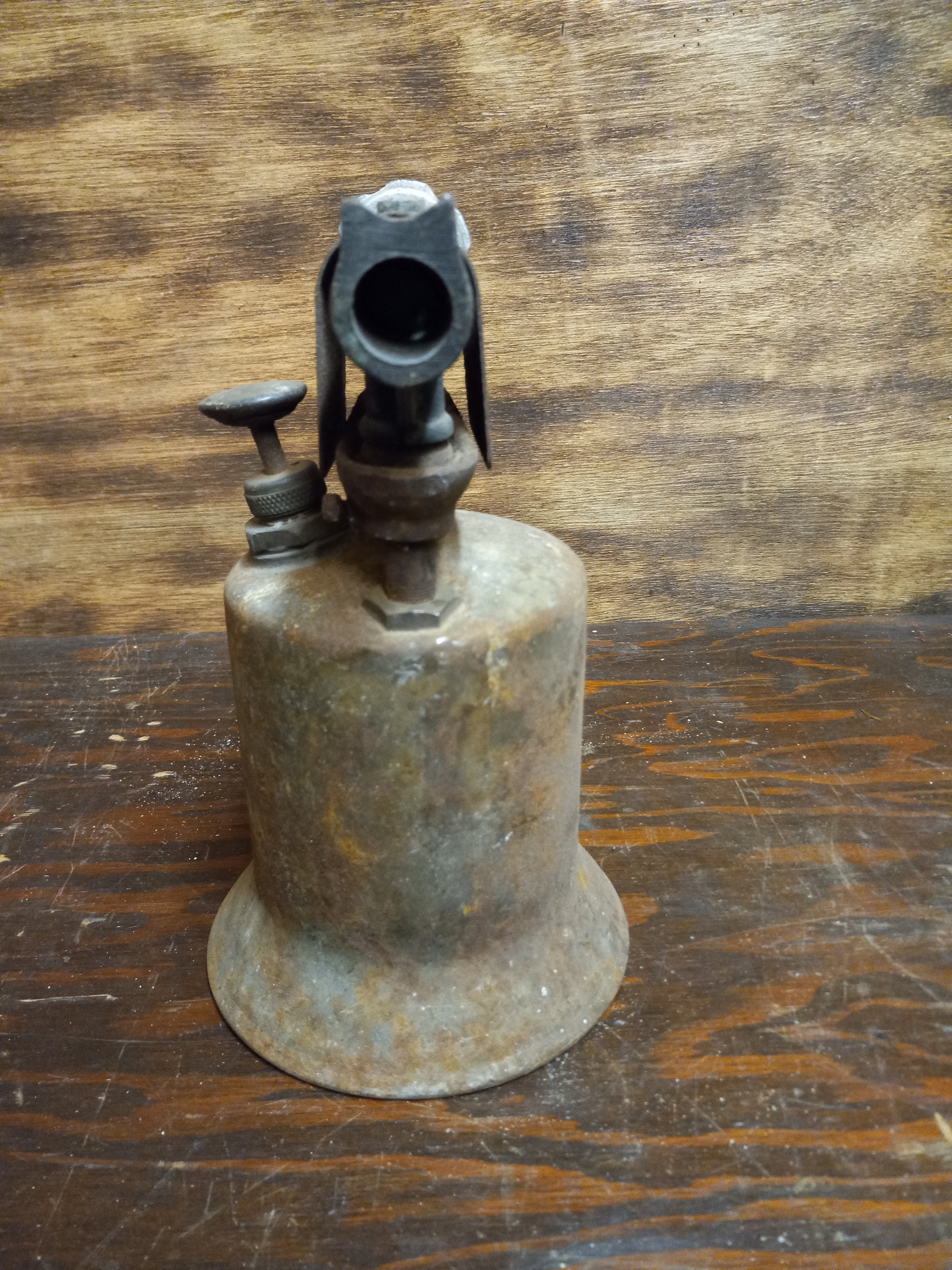 Vintage Metal Antique Blow Torch With Handle - Etsy