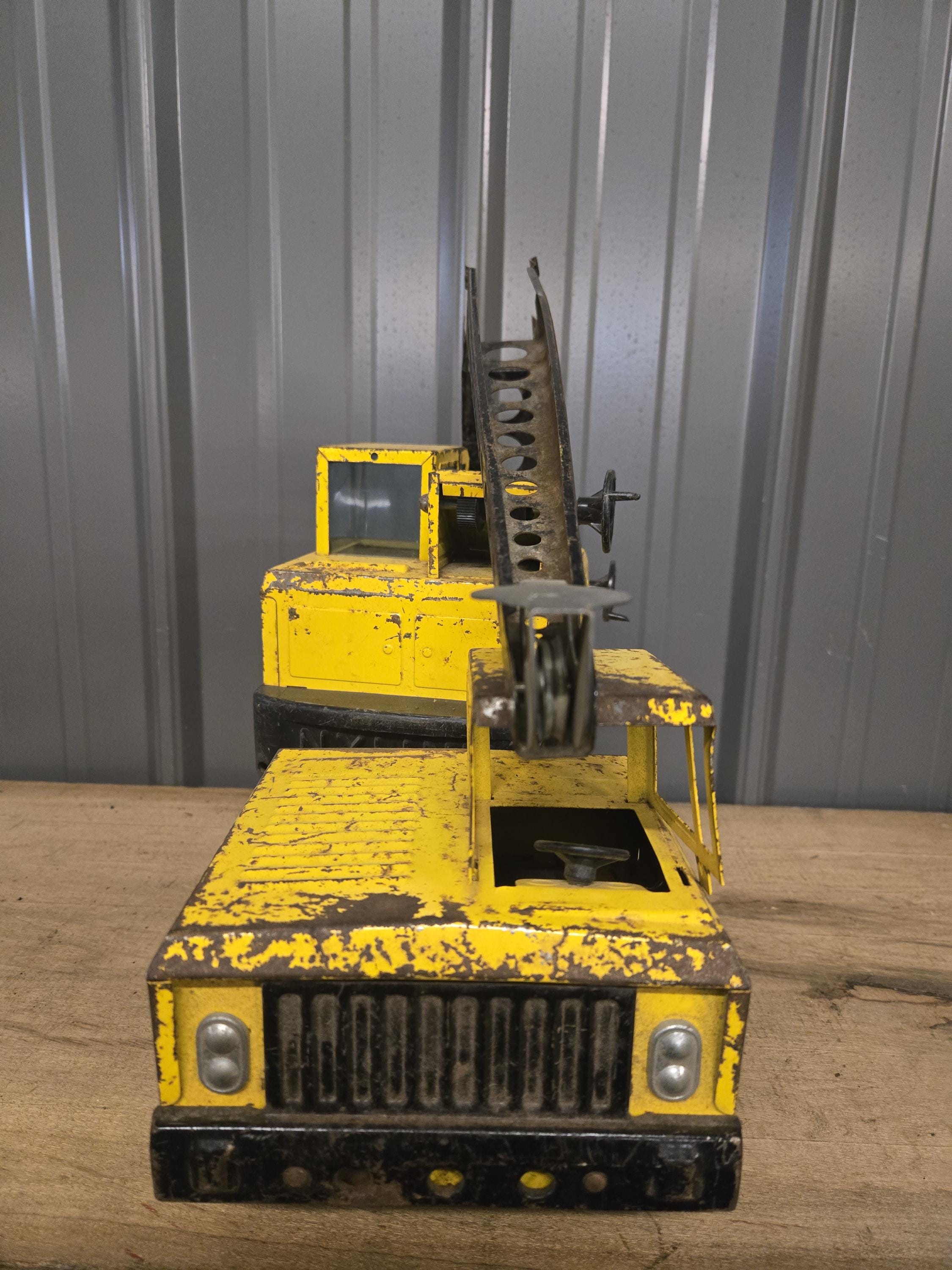 Vintage Nylint Mighty Shovel Crane Construction Truck Steel Metal Kids ...