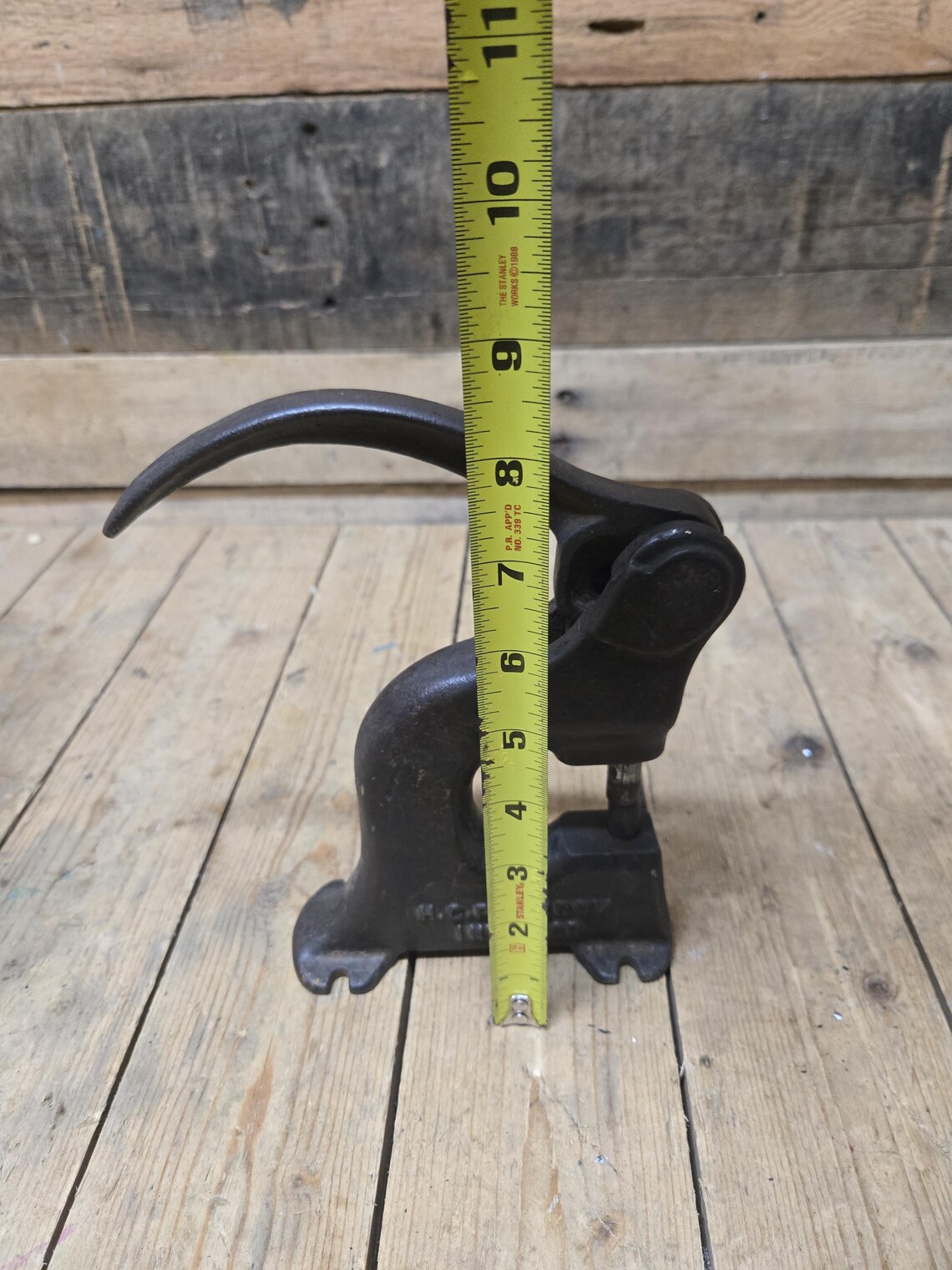 Vintage Cast Iron GEM No 1 Punch - Cast Iron GEM Punch - Cast Iron Tool ...