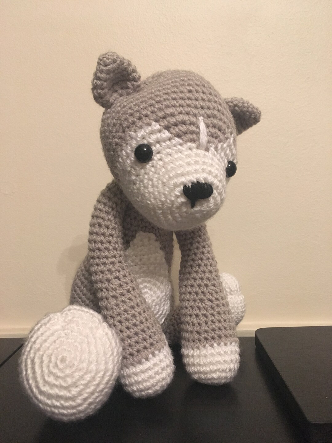 Snuggly Puppy, Child's Toy, Baby Toy, Stuffed Dog, Handmade, Made to ...