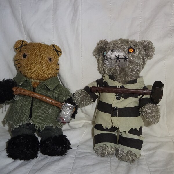 Zombie Teddy Bear - Etsy UK