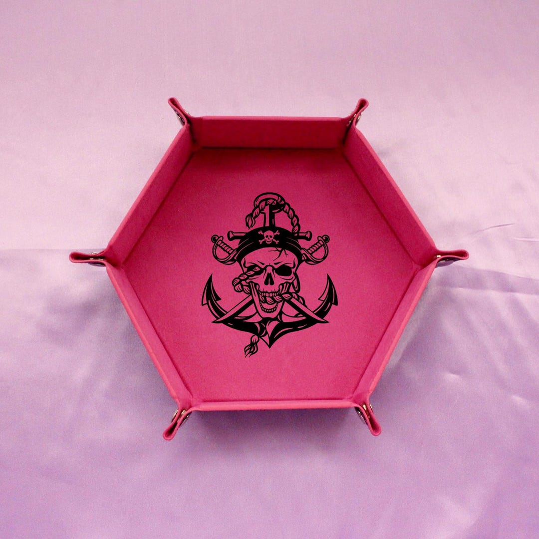 Pirate Anchor Dice Tray, DND Dice Tray, Dungeons and Dragons Dice Tray ...
