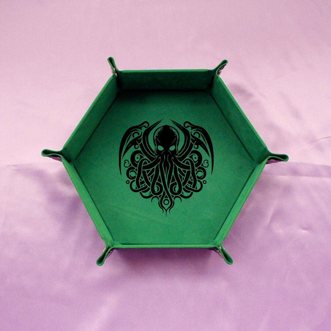 Cthulhu Dice Tray, DND Dice Tray, Dungeons and Dragons Dice Tray ...