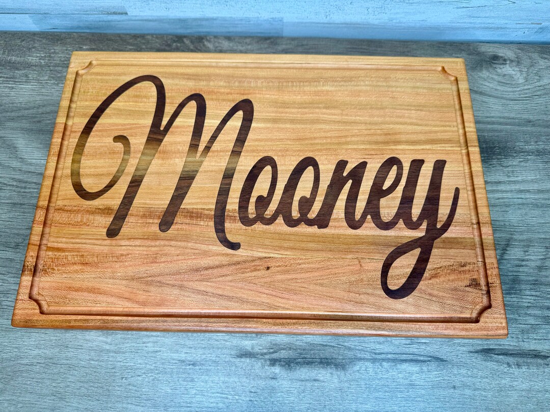 Handmade Personalized Inlay Cutting Board, Custom Cutting Boards ...