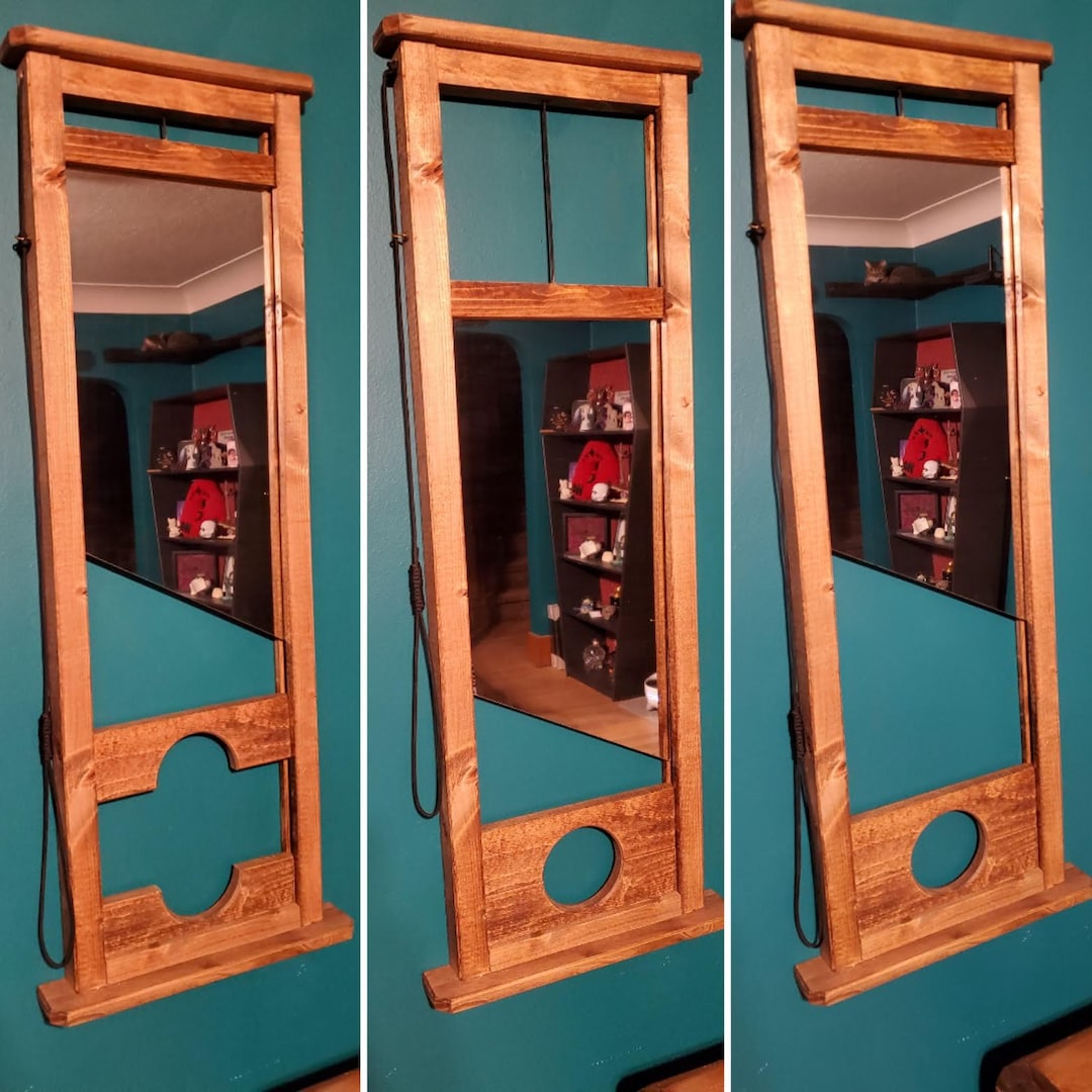 Functional Guillotine Mirror - Etsy