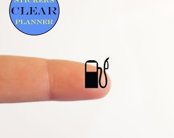 Gas station stickers | Etsy