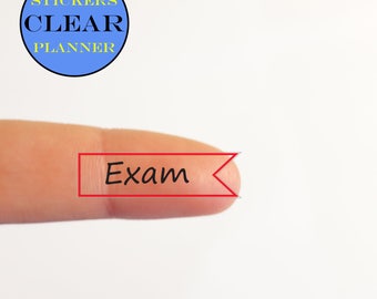 Exam Box Stickers - Etsy