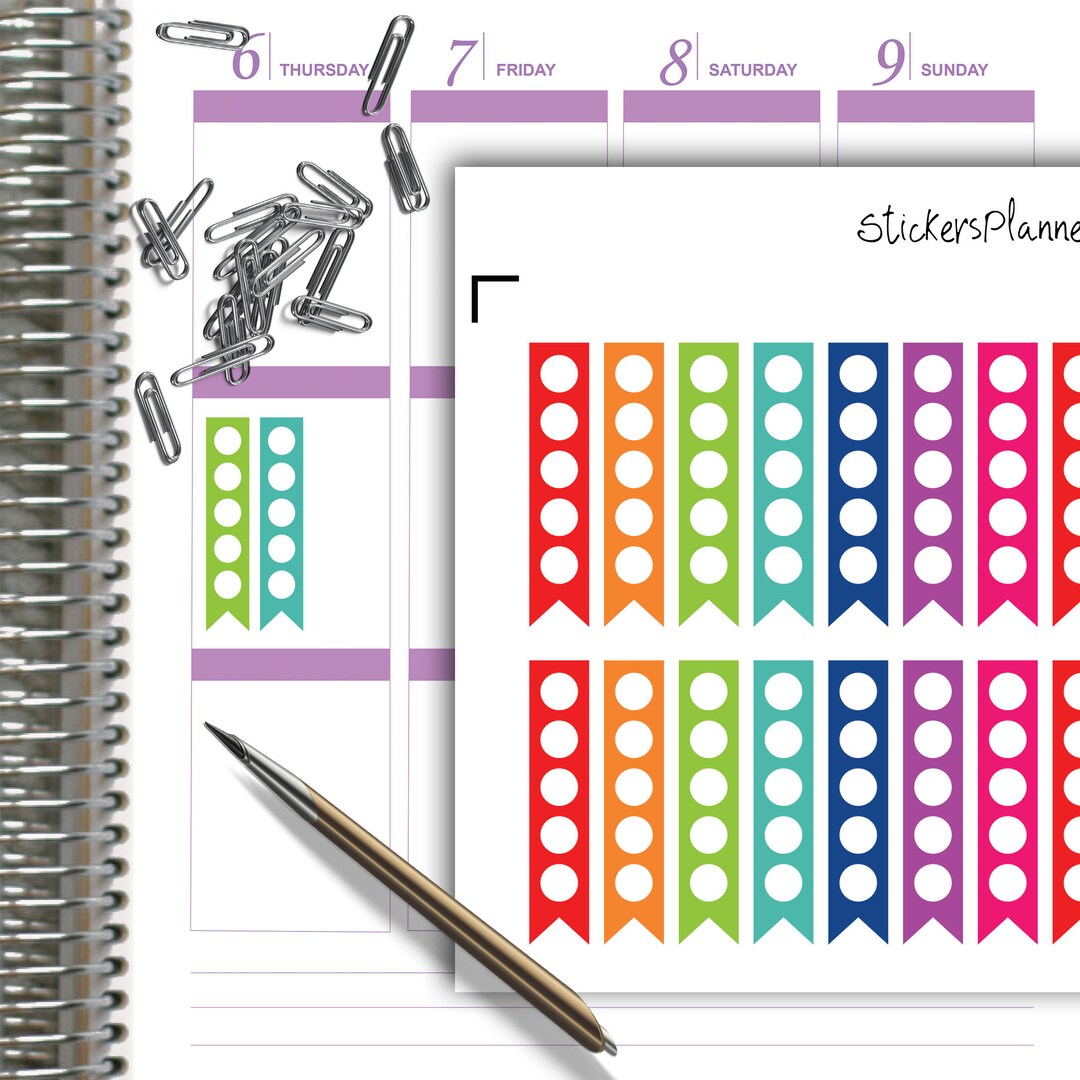 Checklist Stickers Planner Functional Stickers Erin Condren Life Happy ...