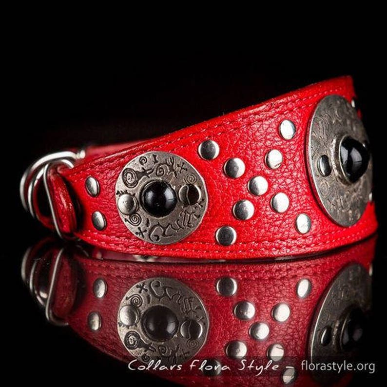 Italy Greyhound Dog Collar | Afghan Hound Collar | Windhundhalsband ...