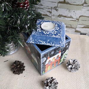 Candlestick Box Candlestick Box for Storage Decorative Candlestick ...