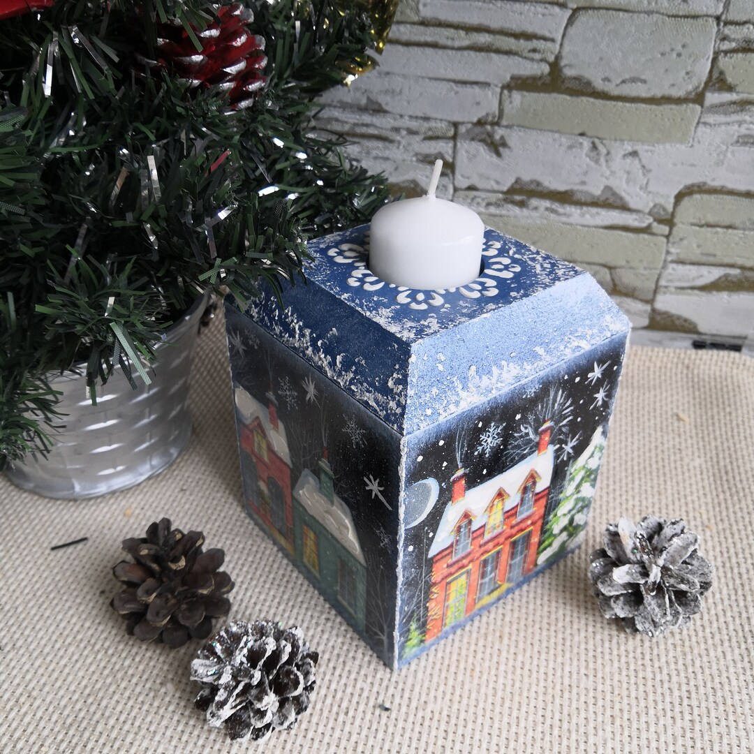 Candlestick Box Candlestick Box for Storage Decorative Candlestick ...