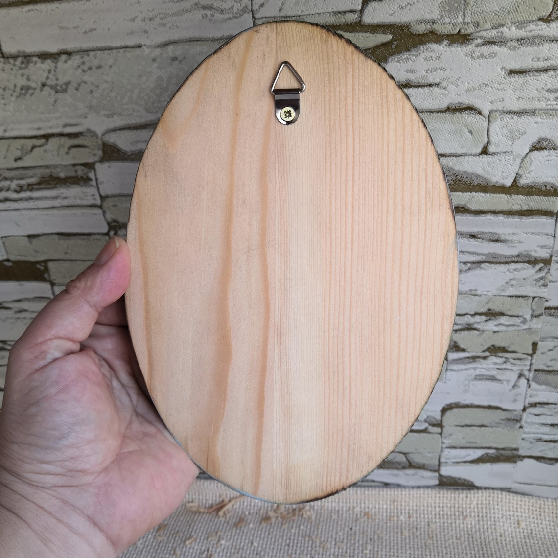 Wall hanger Wooden hanger Wall hanger round For hanging things | Etsy