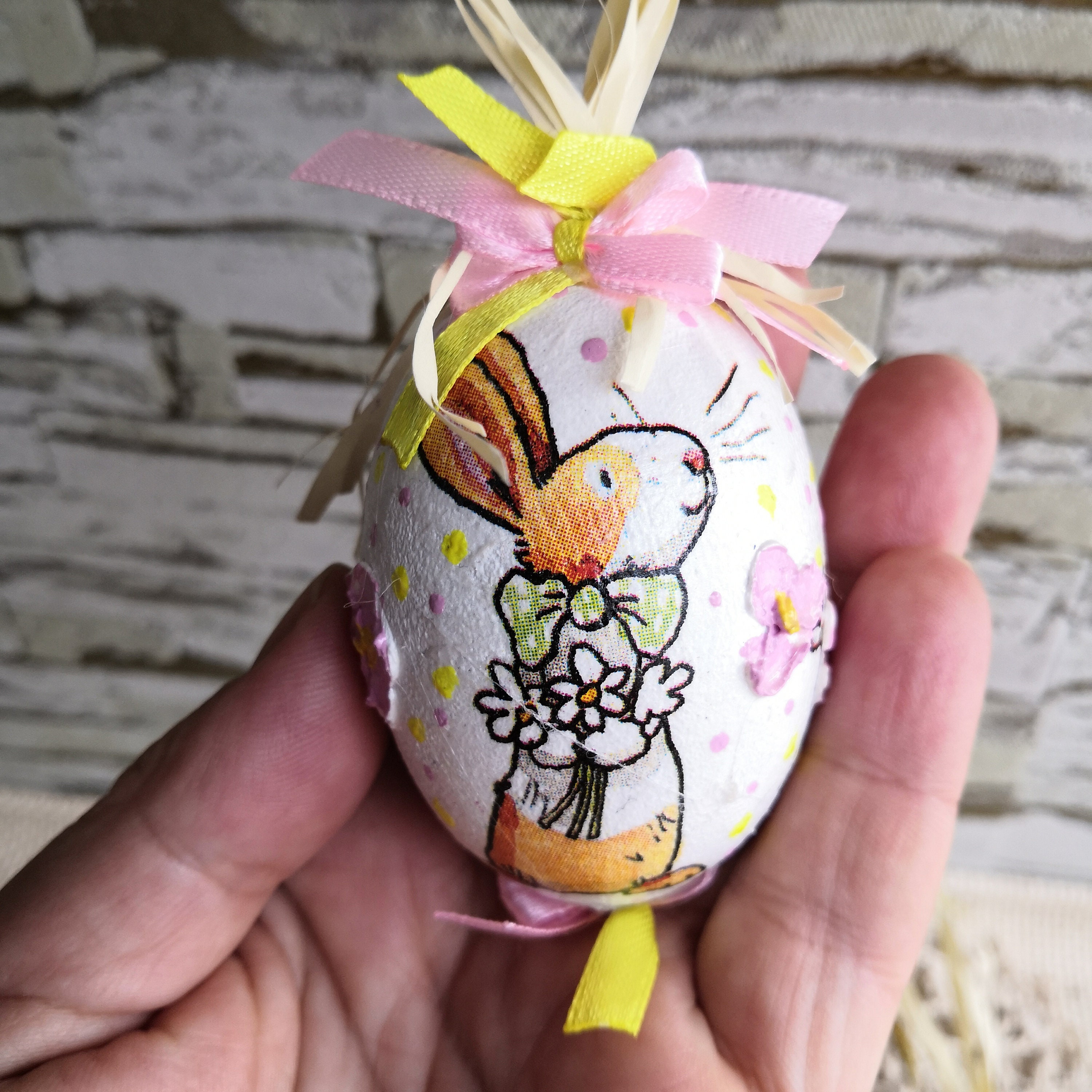 Egg Set 5 Easter Eggs Set 3 Vintage Egg Easter Decor Easter | Etsy