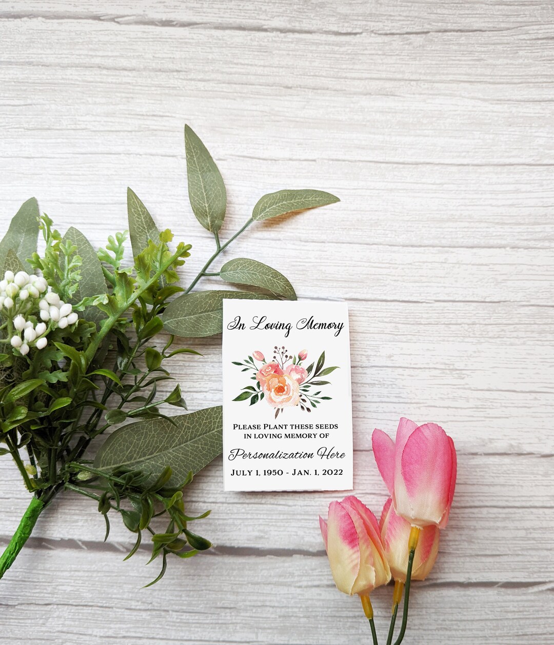 In Loving Memory, Butterfly Garden, Memorial, Funeral, Seeds, Wedding ...