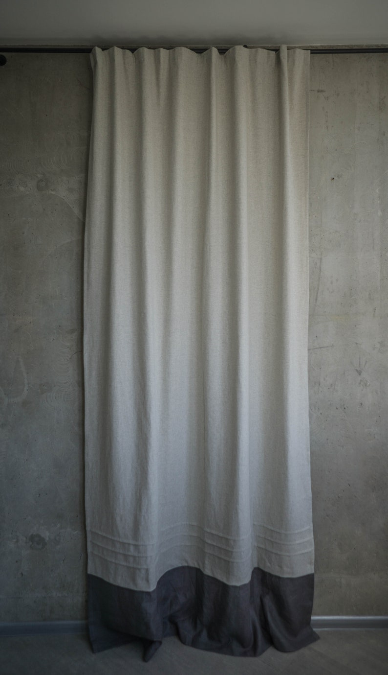 Hemp Window Curtains Backdrop Bedroom Drapes Organic Home - Etsy