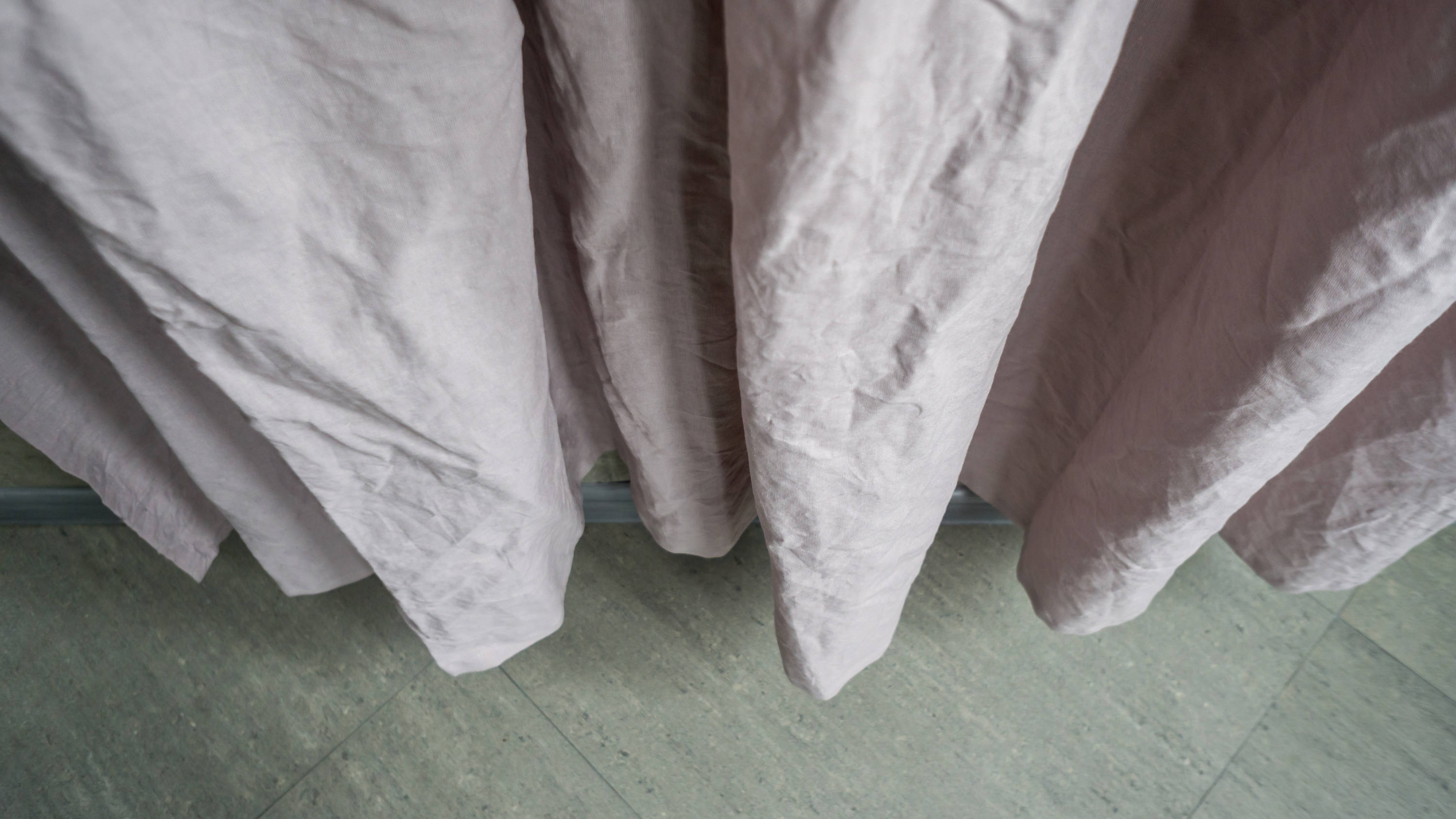 Linen Pink Curtain Panel Bedroom Window Drape Natural Home - Etsy