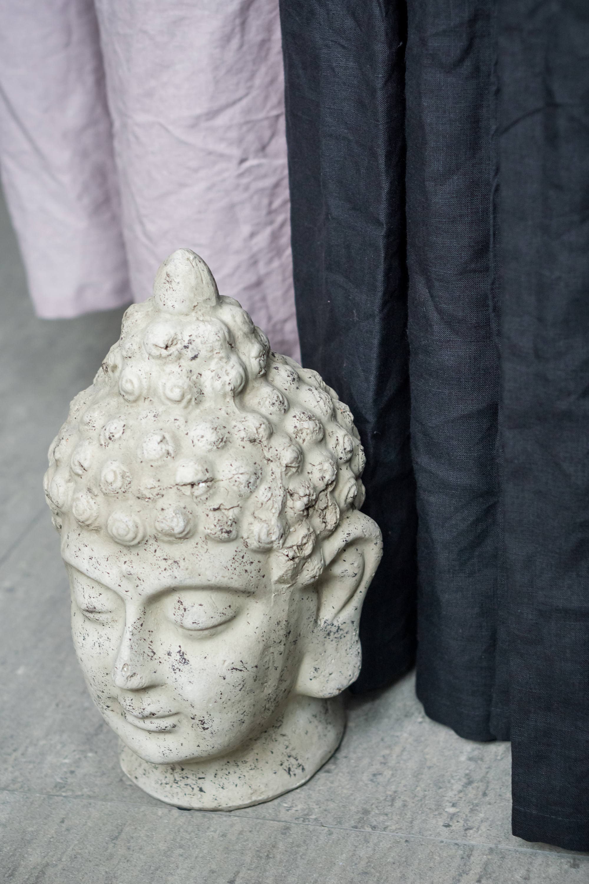 Linen Pink Curtain Panel Bedroom Window Drape Natural Home - Etsy