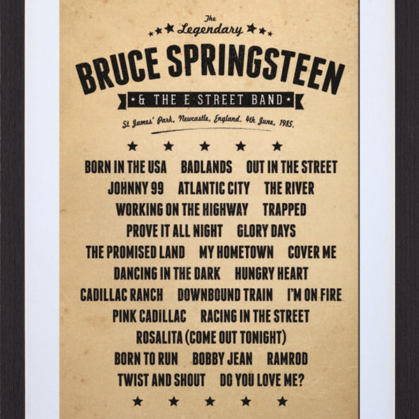 Bruce Springsteen Svg - Etsy