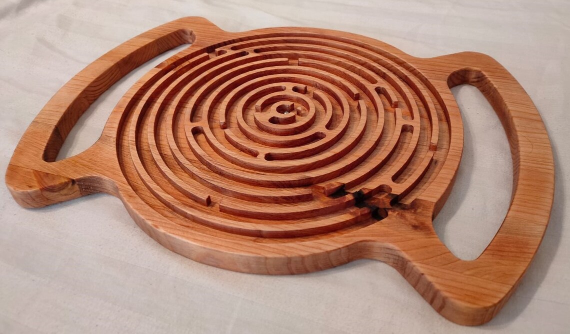 Hand Maze Educational Game for Child Made Wood Environmentally Friendly ...