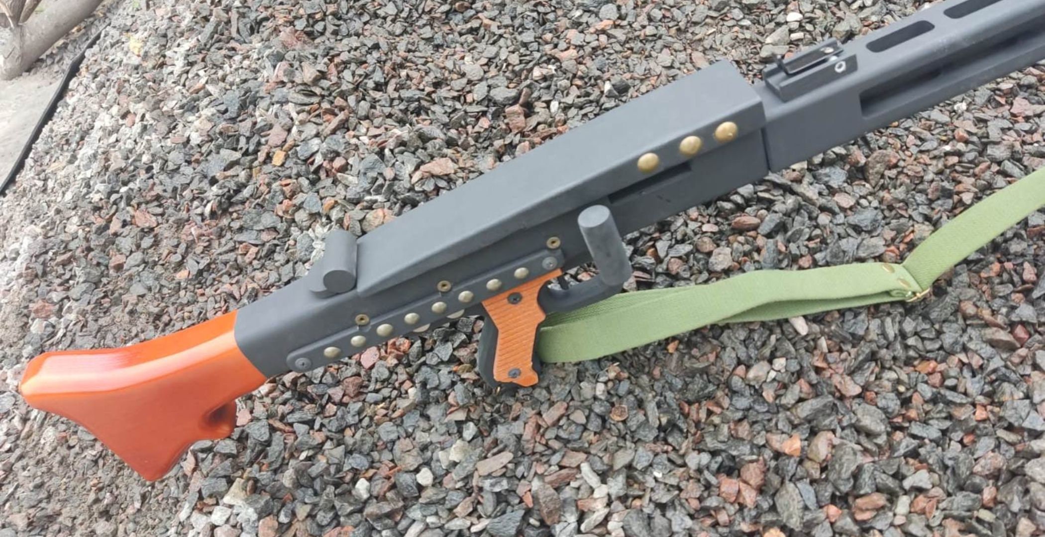 Made of Wood Machine Gun Mg42 Weapon, 20% Scale, Collection WWII Model ...