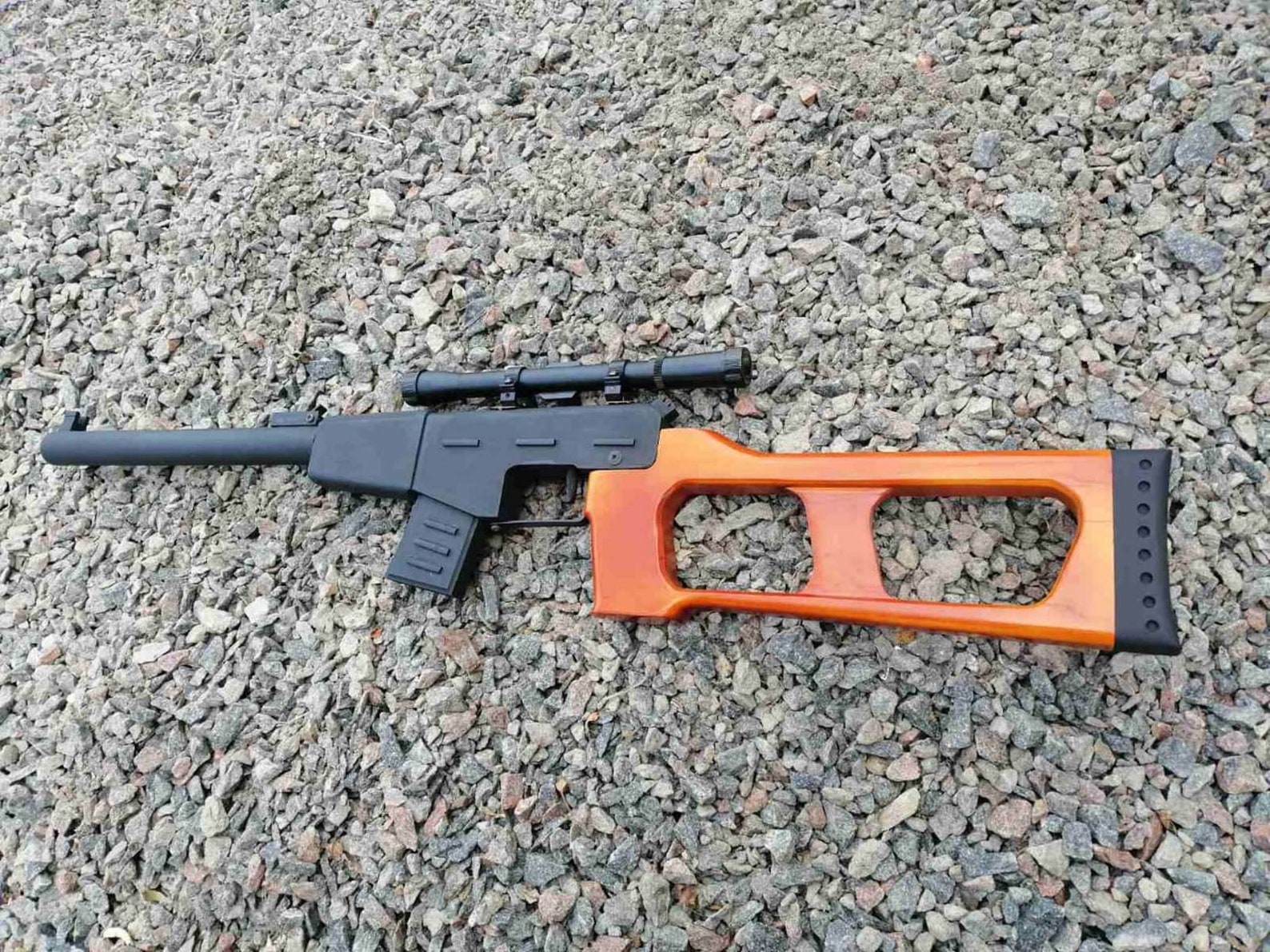 Vintorez Soviet Russian Sniper Rifle Silent for Special Forces | Etsy