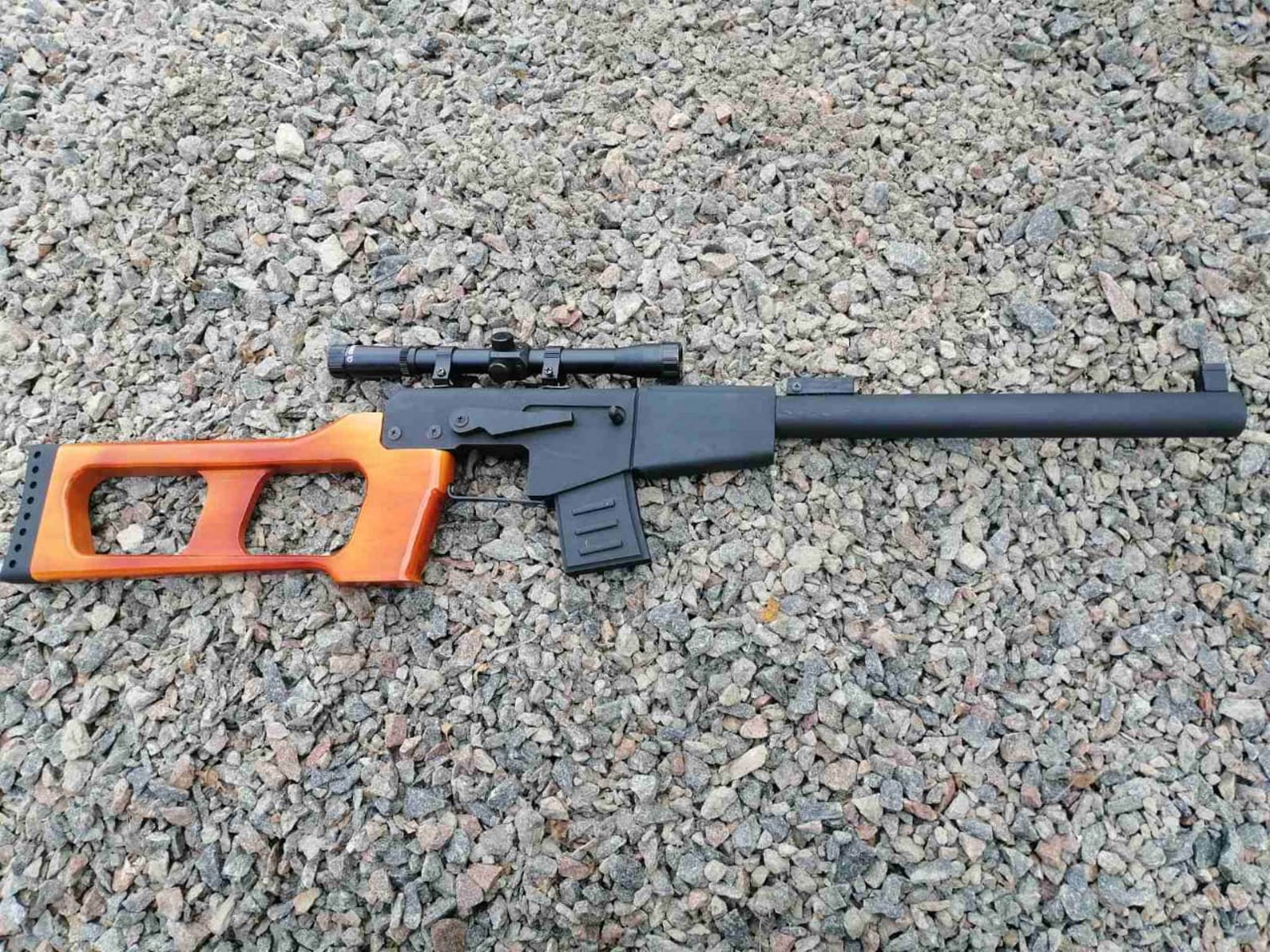 Vintorez Soviet Russian Sniper Rifle Silent for Special Forces | Etsy