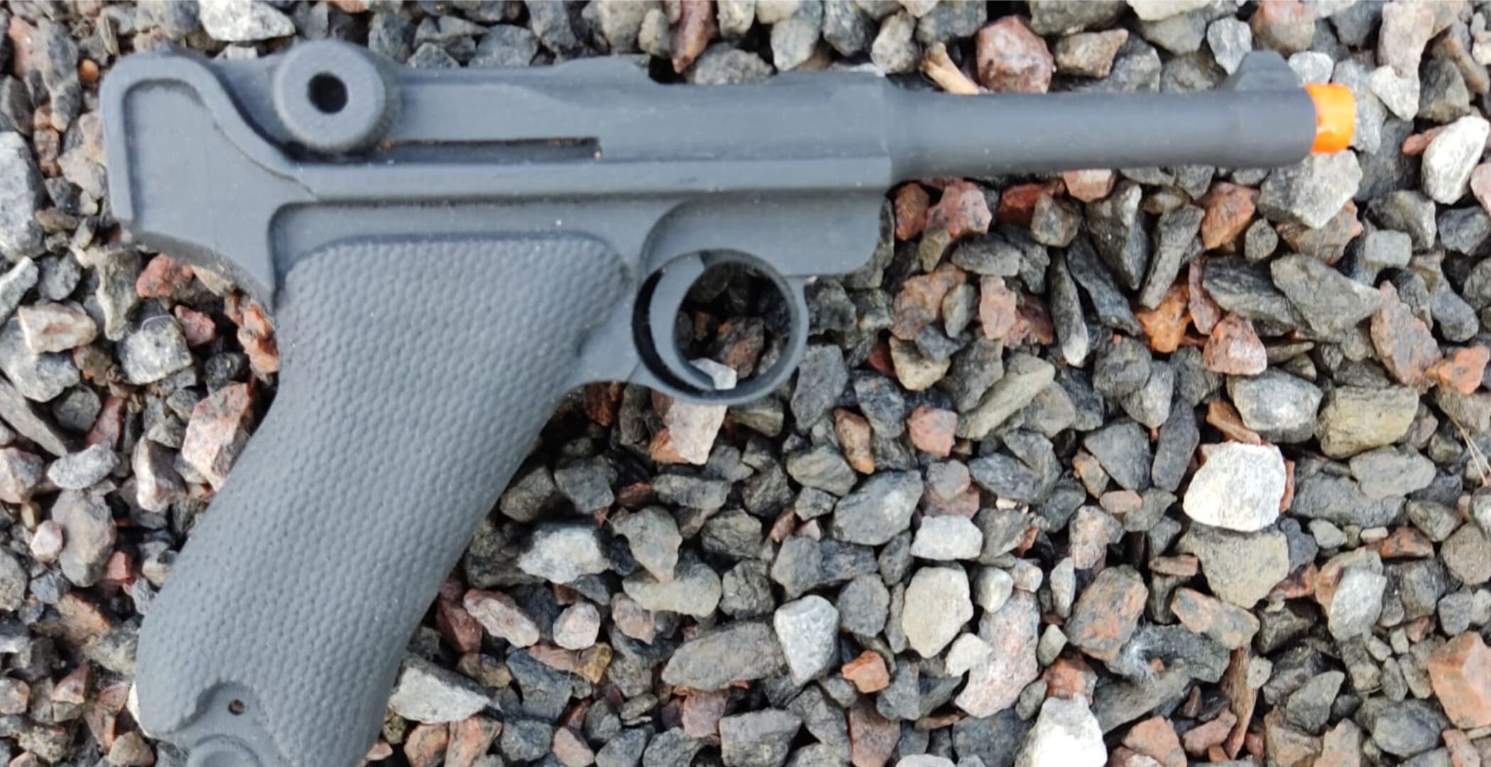 Fantasy Cosplay Weapon Luger P08 Pistol, Parabellum Wood Replica Scale1 ...